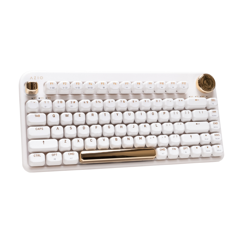 Azio IZO Wireless Keyboard - White | Ink Depot