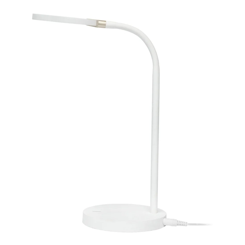 Brilliant Laine Flexible LED Task Touch Lamp - White | Ink Depot