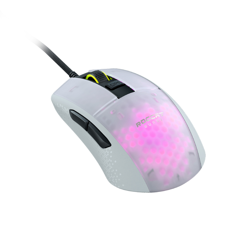 Roccat Burst Pro Extreme Lightweight Pro RGB Gaming Mouse - White