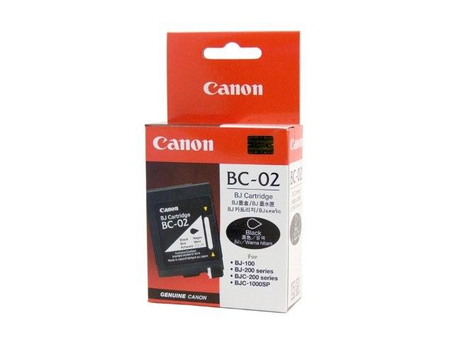 Canon BC-02 Black Ink Cartridges_OLD Cartridge