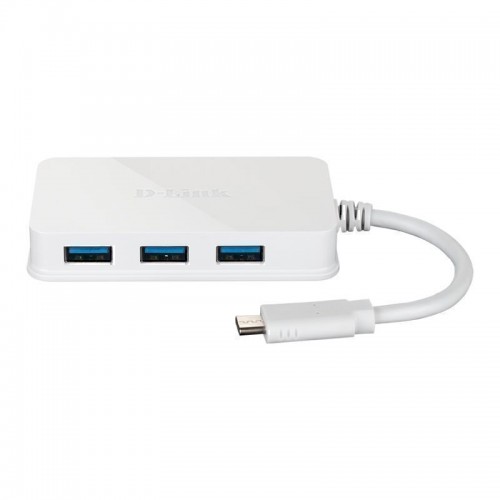 D-Link USB-C to 4-Port USB 3.0 Hub | Ink Depot