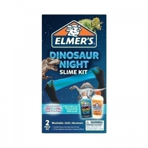 Elmer's Dinosaur Night Slime Kit - Box of 4 | Ink Depot