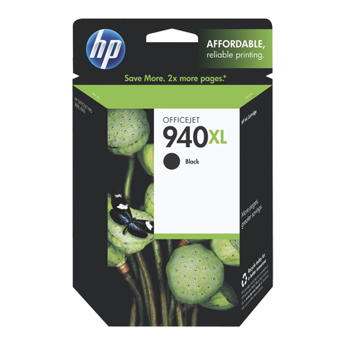 HP 940XL Black Ink Cartridge Genuine (C4906AA) | Ink Depot